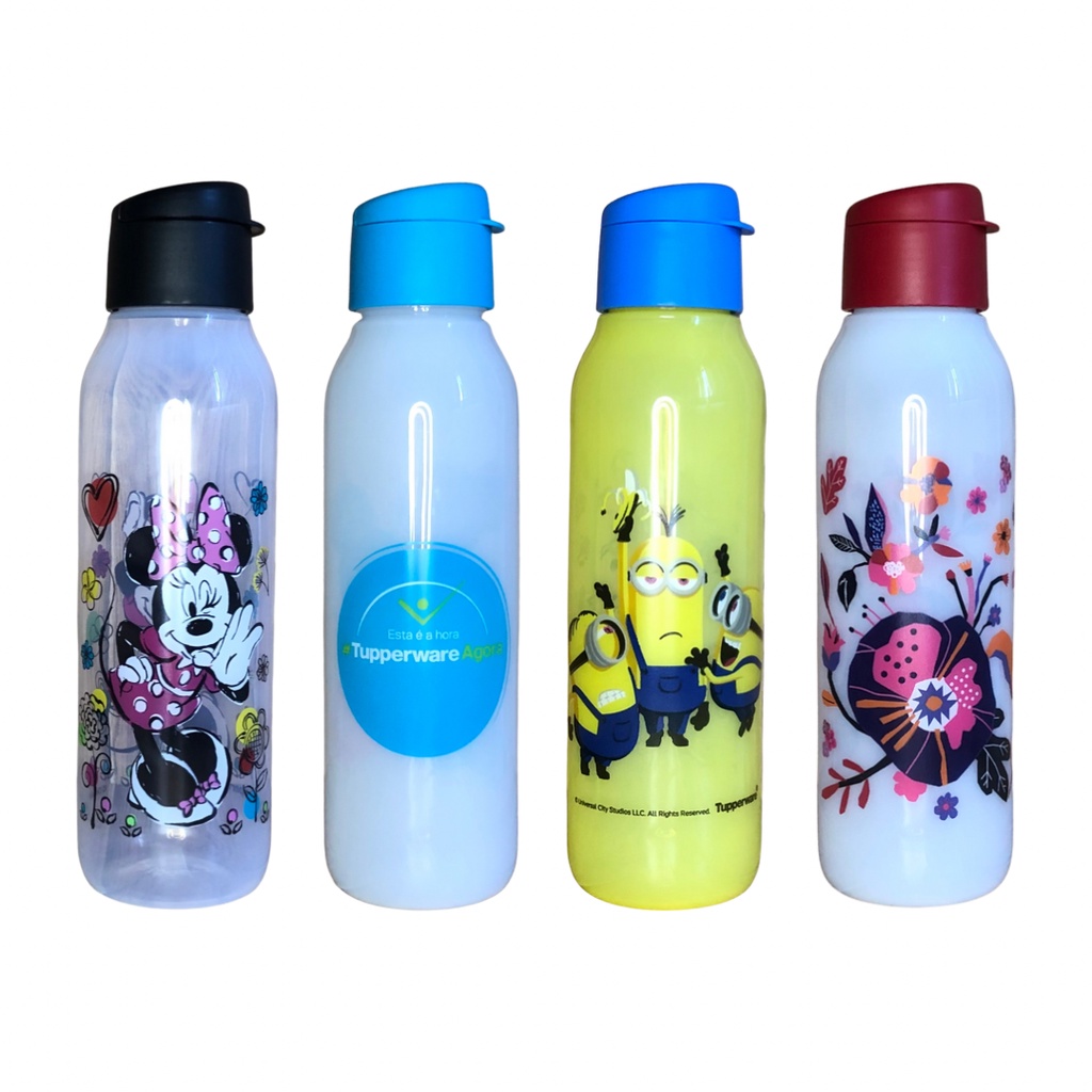 Garrafas Tupperware 750ml Originais Novas Eco Vários Modelos Ótima ...
