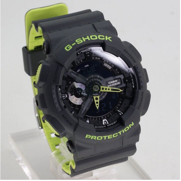 Casio G-Shock GA-110 LN-8A 200m Relógio Esportivo GA110 Digital Moda ...