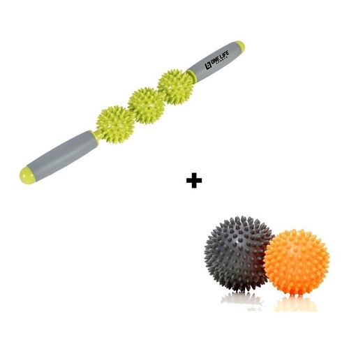 Stick / Bastão + Bola Liberação Miofacial Com Espinhos | Shopee Brasil