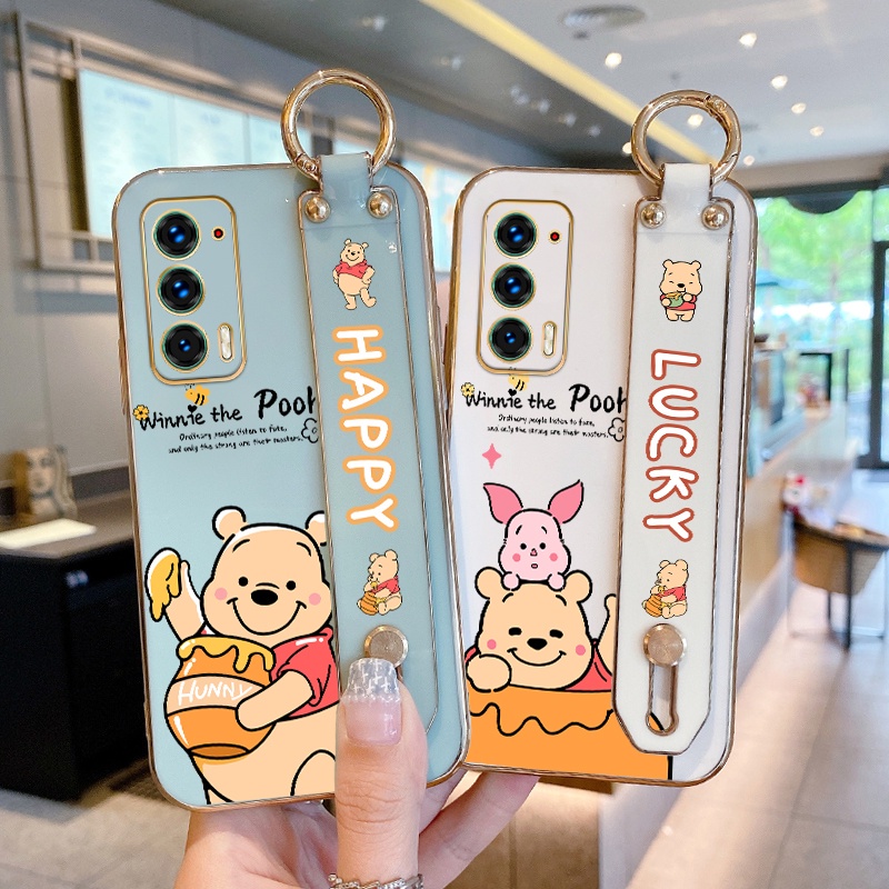 Capa De Pulso Para Motorola Edge 20 Winnie the Pooh Pulseira De Mão ...