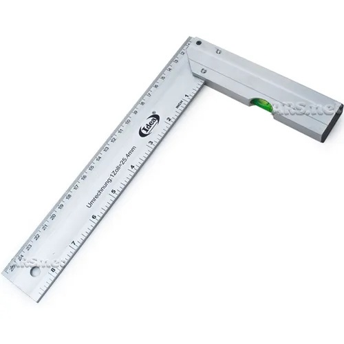 Esquadro Combinado Com Nível Régua Inox 10 Polegadas | Shopee Brasil