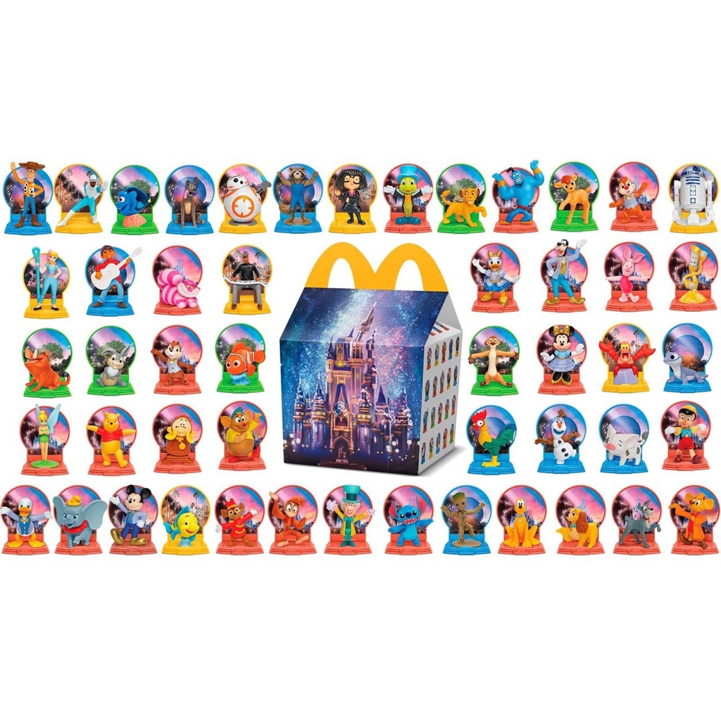 Coleção Completa - Bonecos Disney 50 Anos - McDonal'ds | Shopee Brasil