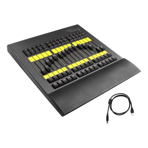 Mesa Dmx Profissional Fader Wing onPC USB Skypix Bivolt Até 65 Mil ...