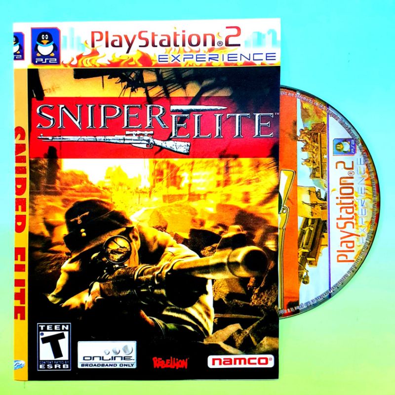PLAYSTATION2 SNIPER ELITE Cassete-Completo PS2 Mais Recente PS2 PS2 ...