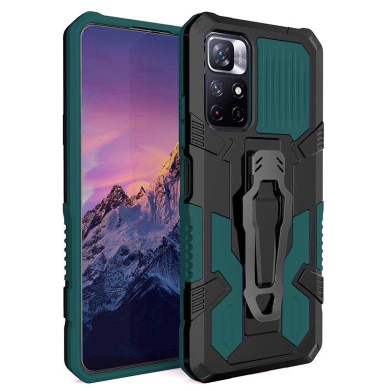 Capa De Celular Anti-Impacto Híbrida Com Suporte Para Xiaomi Redmi Note ...