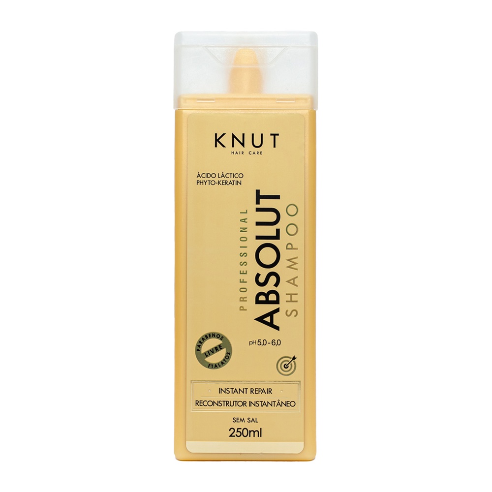KNUT Shampoo Absolut 250ml | Shopee Brasil
