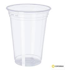 COPO PLÁSTICO TRANSPARENTE LISO PPT COPOBRAS 400ML C/50 UN | Shopee Brasil