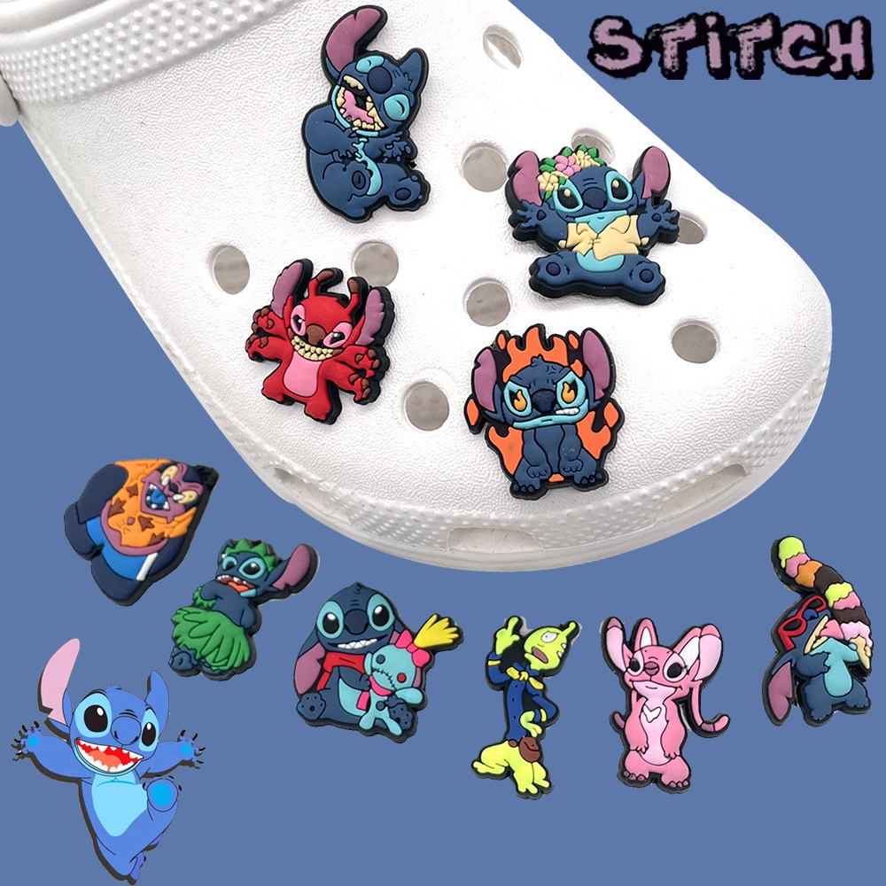 Desenhos Animados Alien Jibbitz Charm Disney's Lilo & Stitch Jibits ...