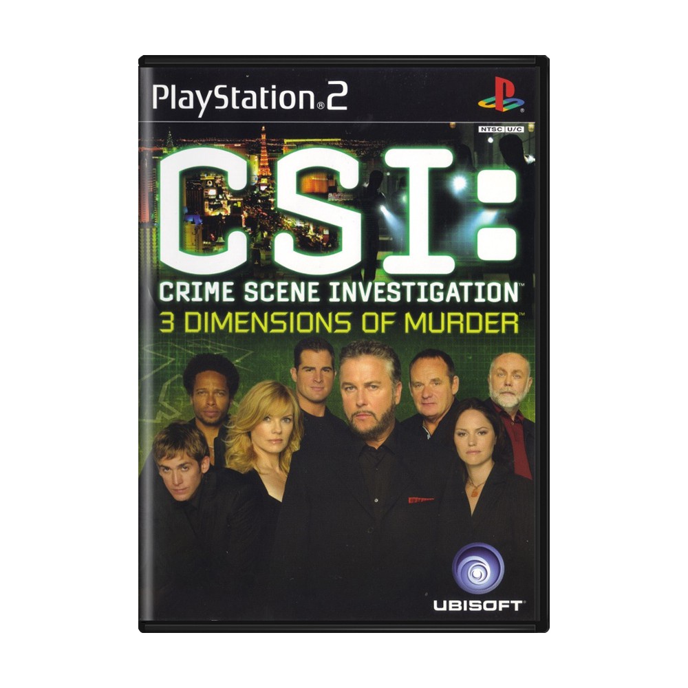 Jogo CSI: Crime Scene Investigation: 3 Dimensions of Murder - PS2 ...