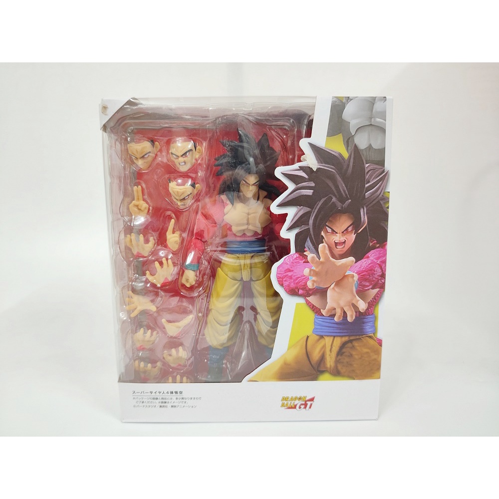 6 " Anime Dragon Ball Z SHF Super Saiyan 4 Son Goku Action Figure Toy ...