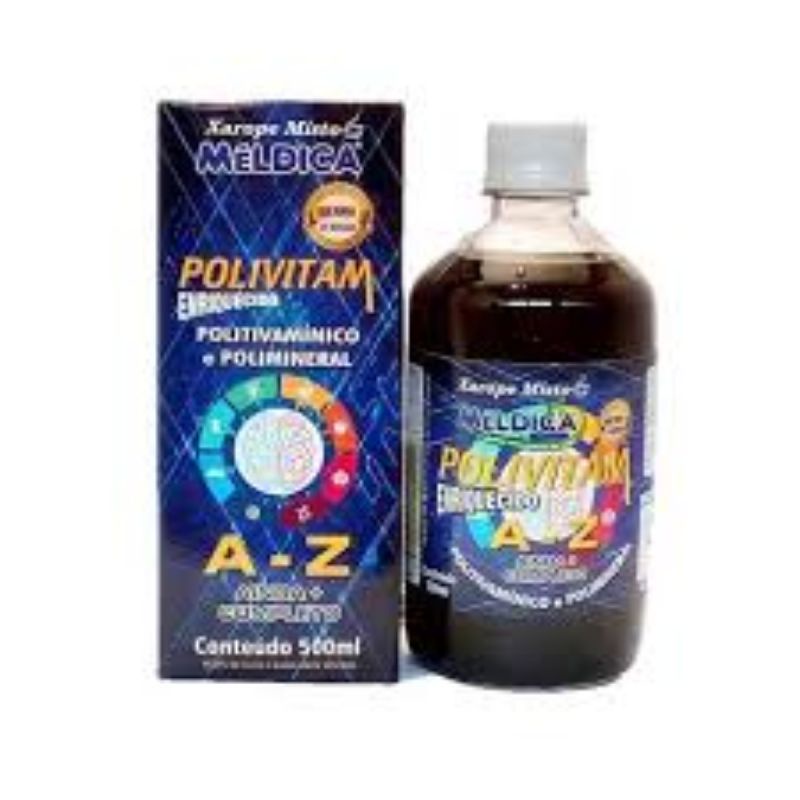 Polivitam De A A Z - Xarope Misto - Méldica | Shopee Brasil