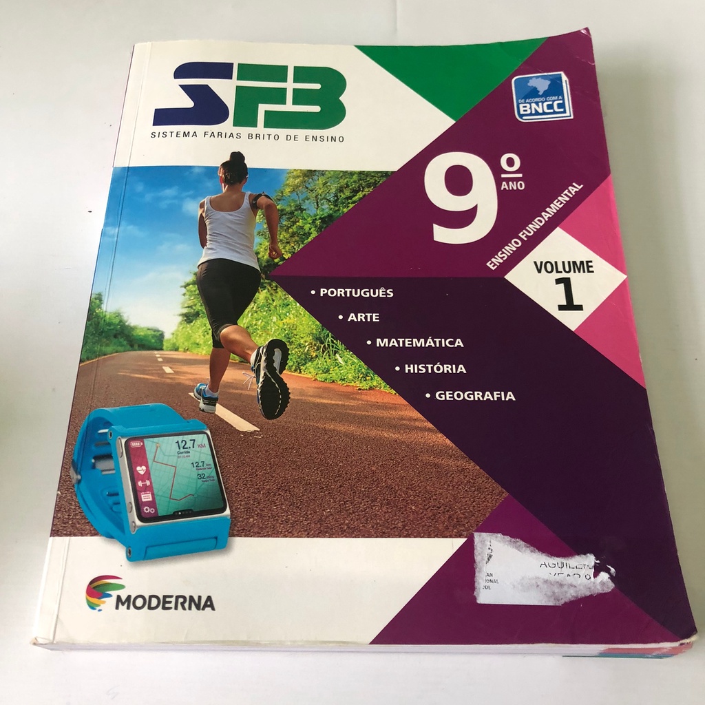 SFB Português Arte matemática Historia Geografia 9° ano Volume 1 Ensino Fundamental | Shopee Brasil