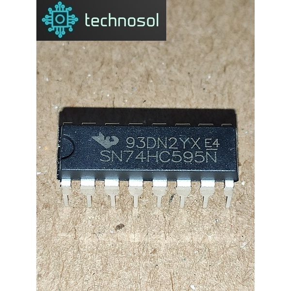 CI Sn74hc595n Dip-14 Original (2 unidades) | Shopee Brasil