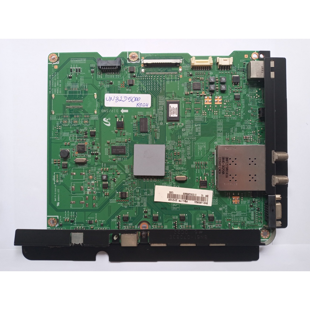 Placa Principal TV UN32D5000 Ver. KS24 BN91-06362U Original | Shopee Brasil