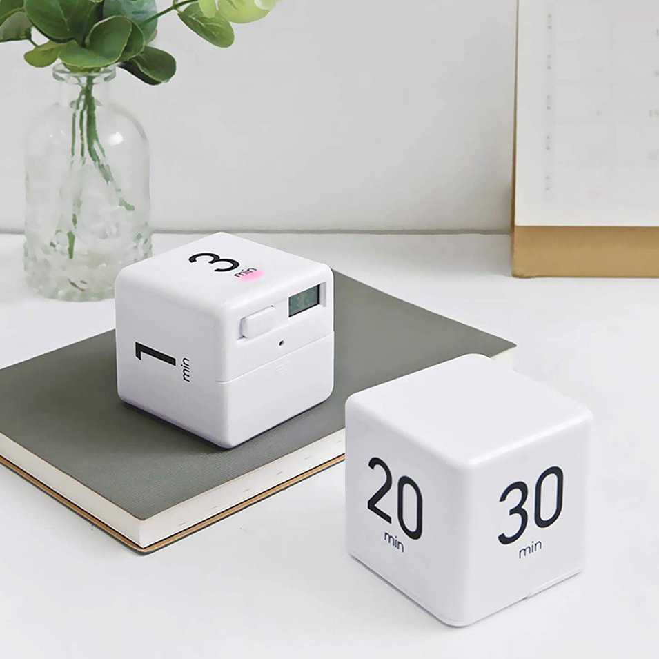 Lightweight Responsive Cube Timer Practical Kitchen Timer Sports Timer ...