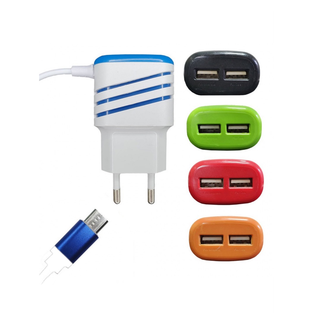 Carregador Celular Rapido Travel Charger Micro USB V8 3.1A | Shopee Brasil