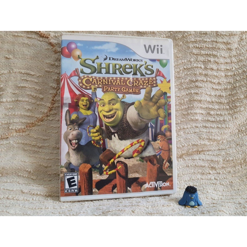 Nintendo Wii Shrek's Carnival Craze Original | Shopee Brasil