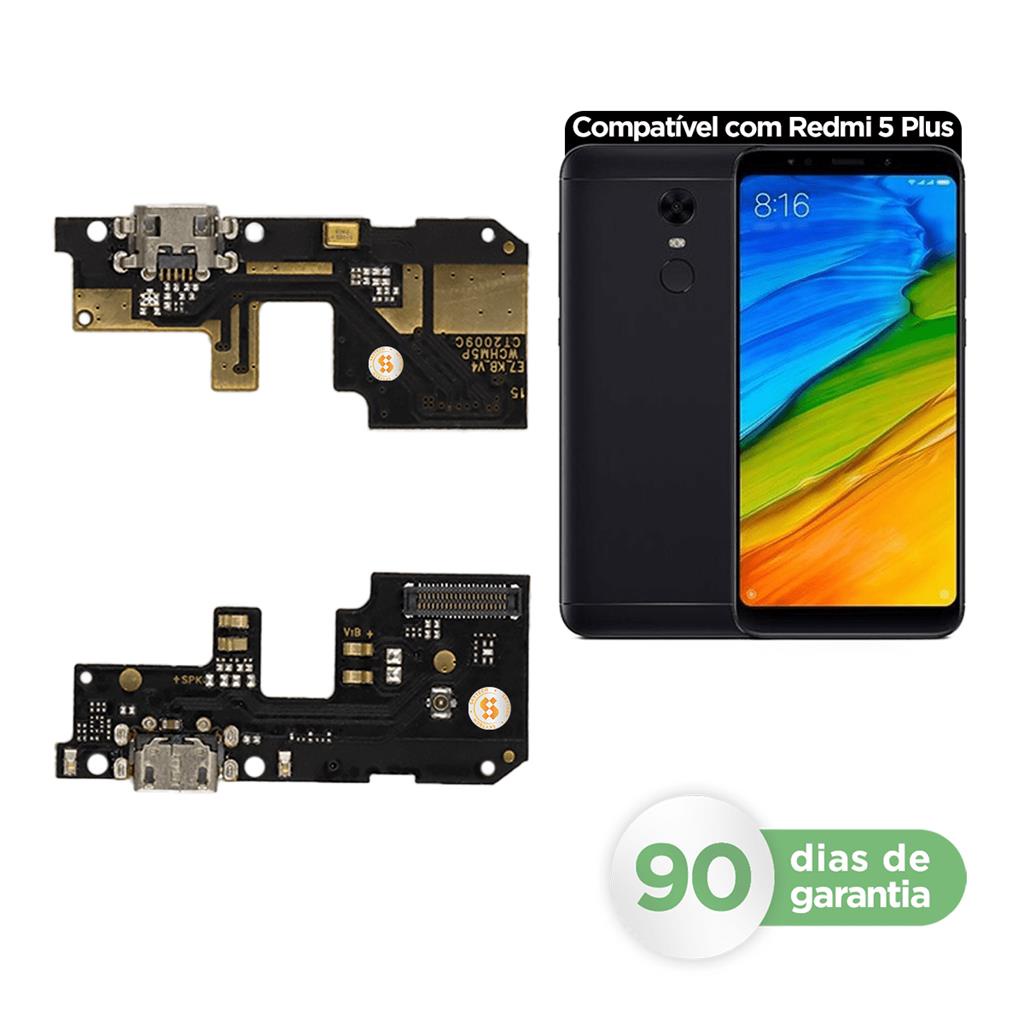 Placa Sub Redmi 5 Plus Compativel com Xiaomi | Shopee Brasil