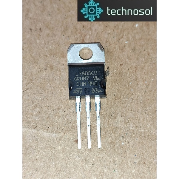 Transistor L7805cv 7805 5v (10 Unidades) | Shopee Brasil