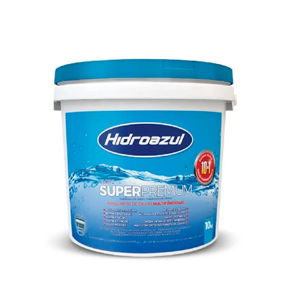 CLORO SUPER PREMIUM HIDROAZUL 45% ( tampa azul) | Shopee Brasil