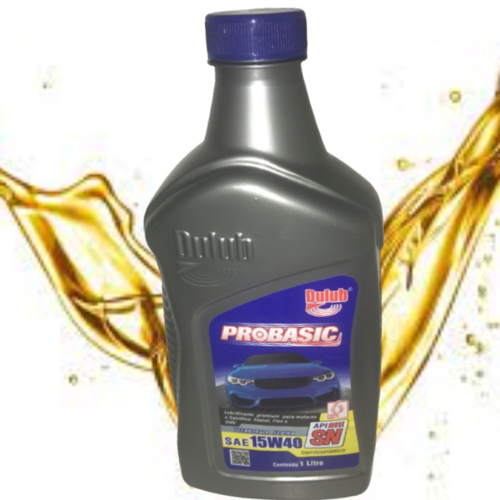 Oleo lubrificante de motor 15w40 dulub semissintetico API Sn | Shopee ...