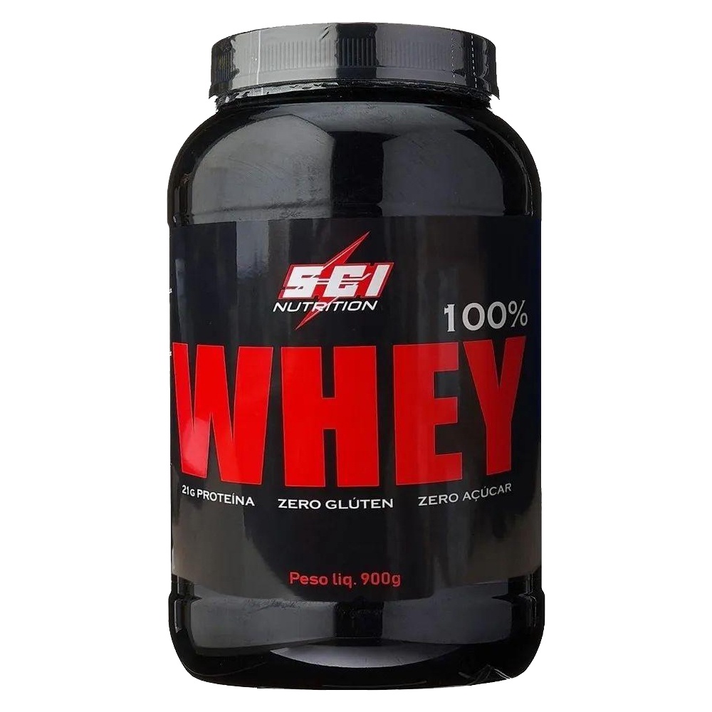 100% Whey 900g Chocolate - SCI | Shopee Brasil