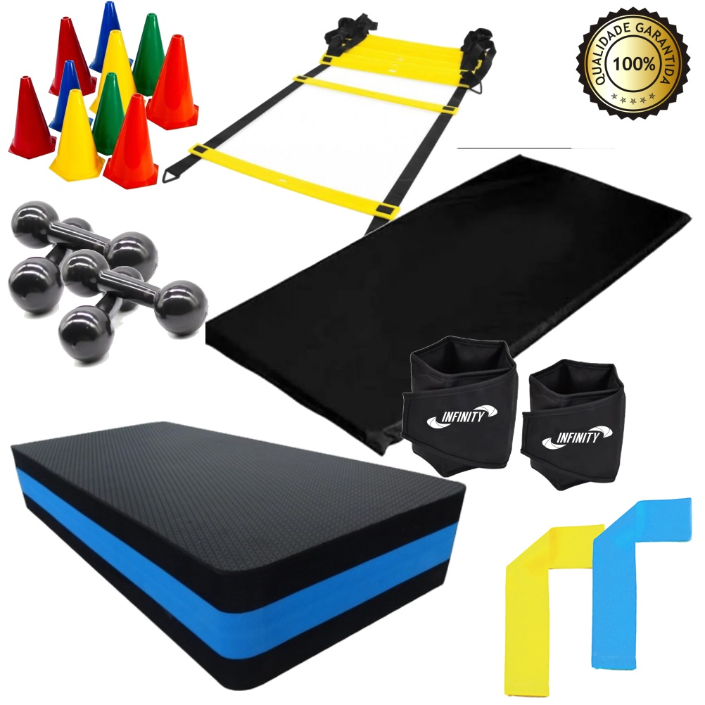 Kit Traimento Crossfit Funcional C/ Step 60cm | Shopee Brasil