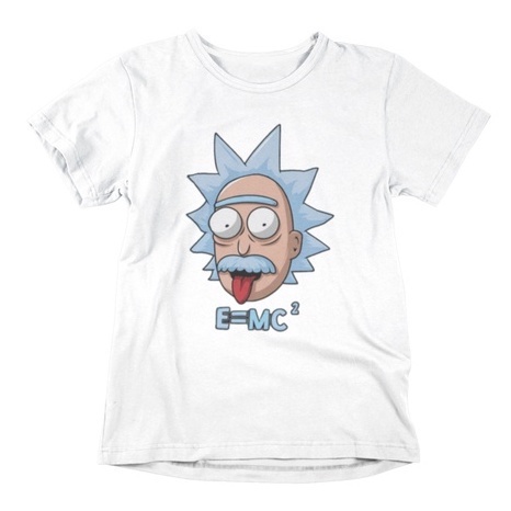 Camiseta Rick E Morty Einstein Unissex -ADRE. | Shopee Brasil