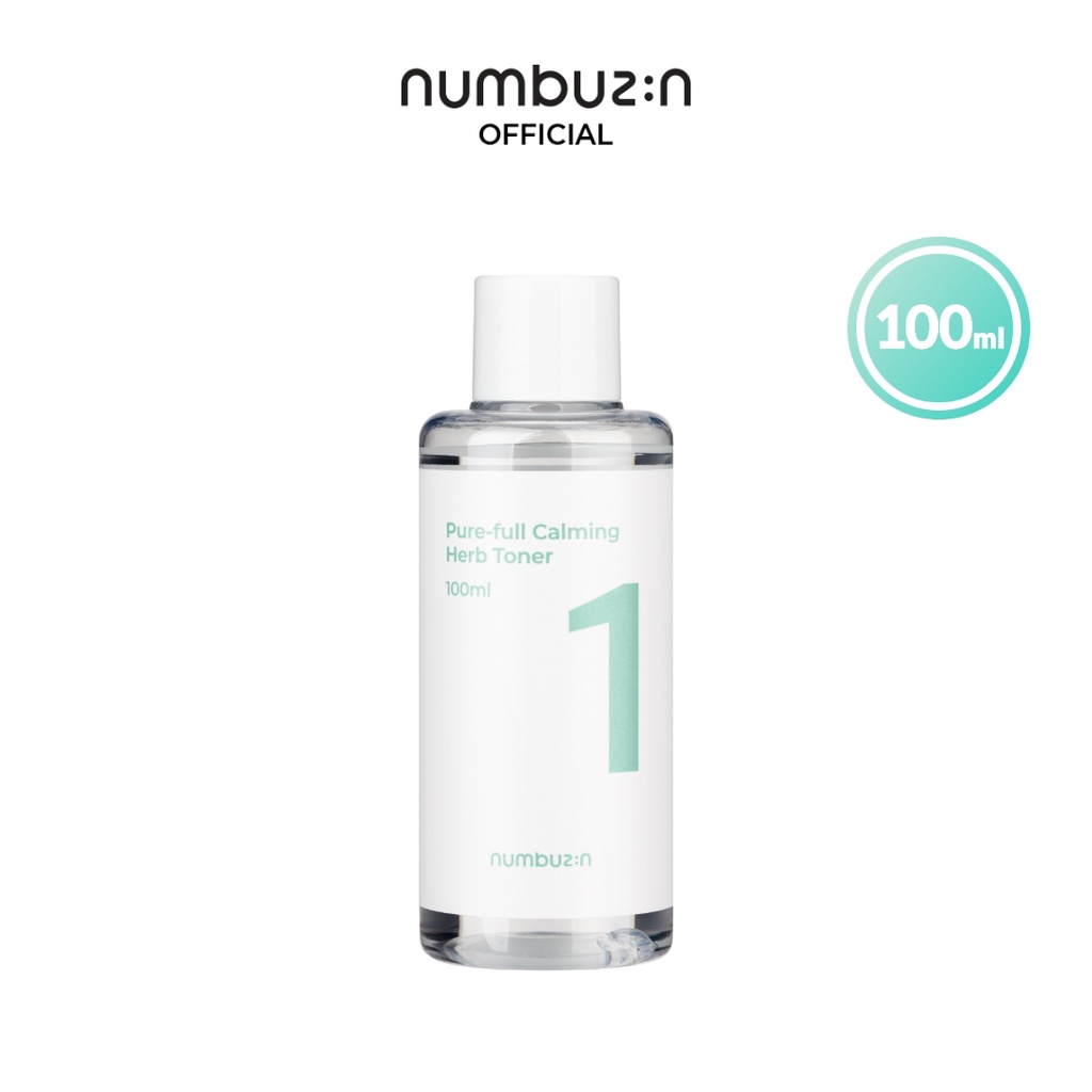 numbuzin No.1 Pure-full Calming Herb Toner 300ml | Shopee Brasil