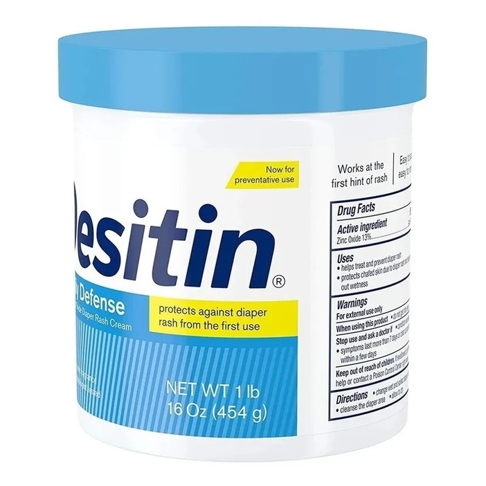 Desitin Azul Daily Defense Pomada Para Assadura Bebê 454g | Shopee Brasil