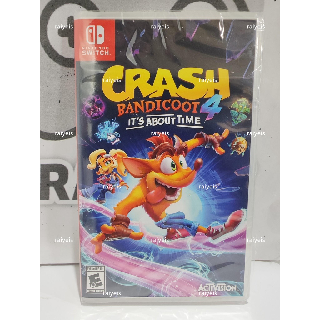 Jogo Switch Crash Bandicoot™ 4: It’s About Time Standard Edition Activision Nintendo Switch ...