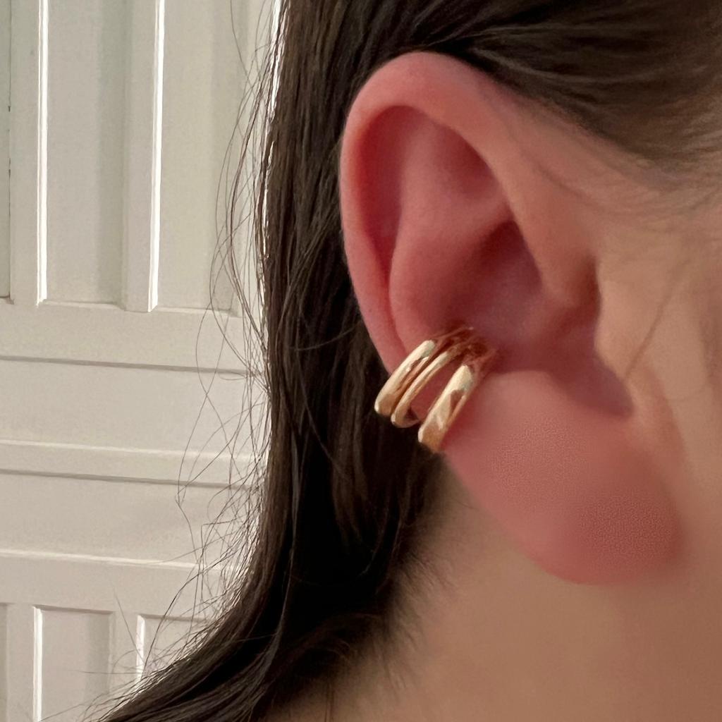 Fake Piercing Dourado Carla | Shopee Brasil