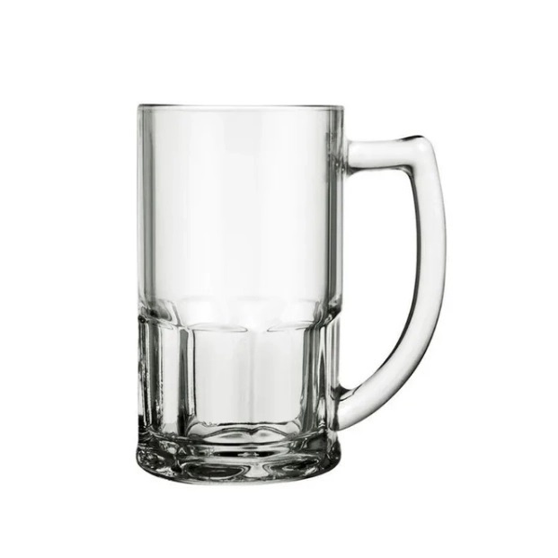 Caneca de vidro cerveja chopp festa presente 340ml Bristol | Shopee Brasil