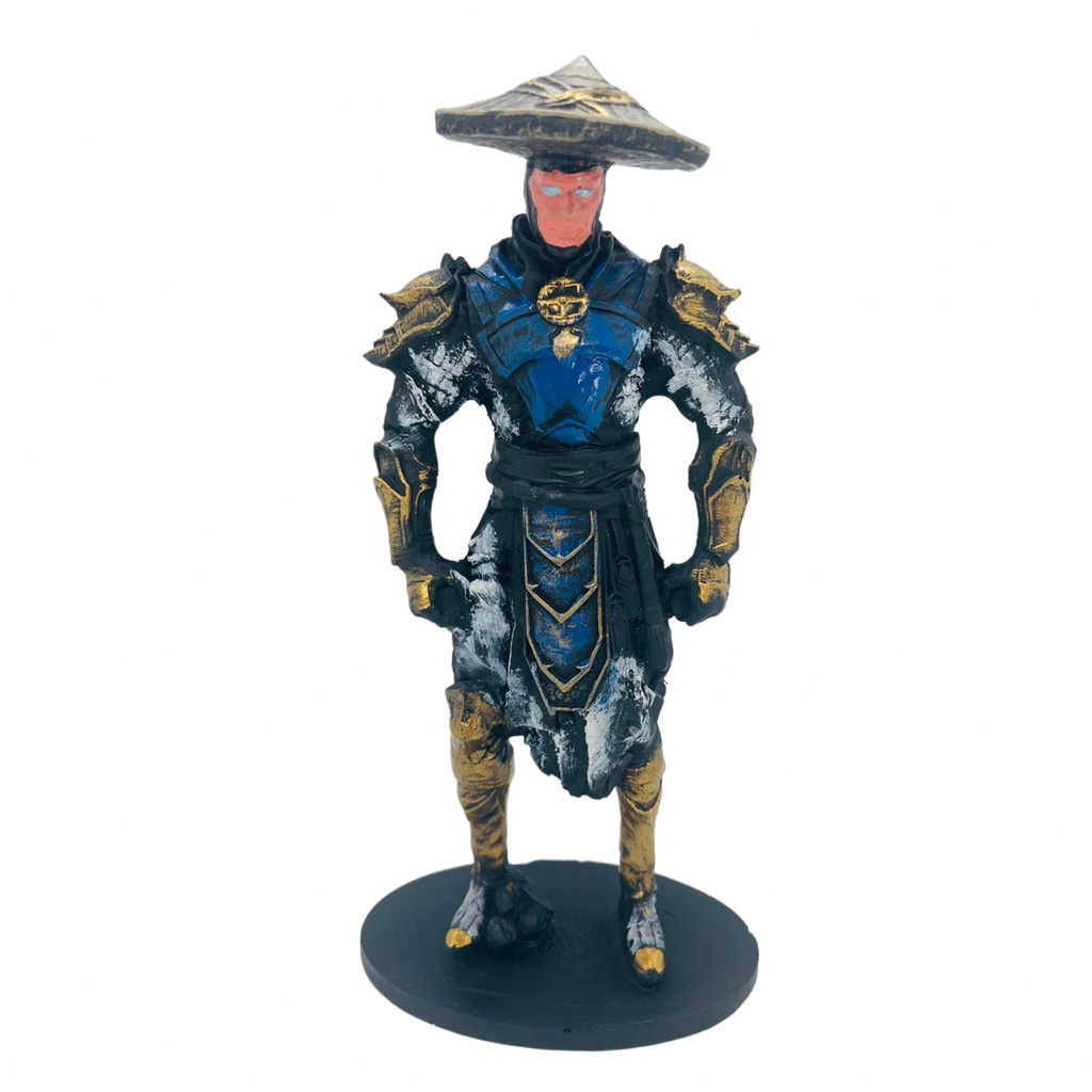 Raiden Doll Mortal Kombat Jogo Miniatura Filme Colecionável Estátua De ...