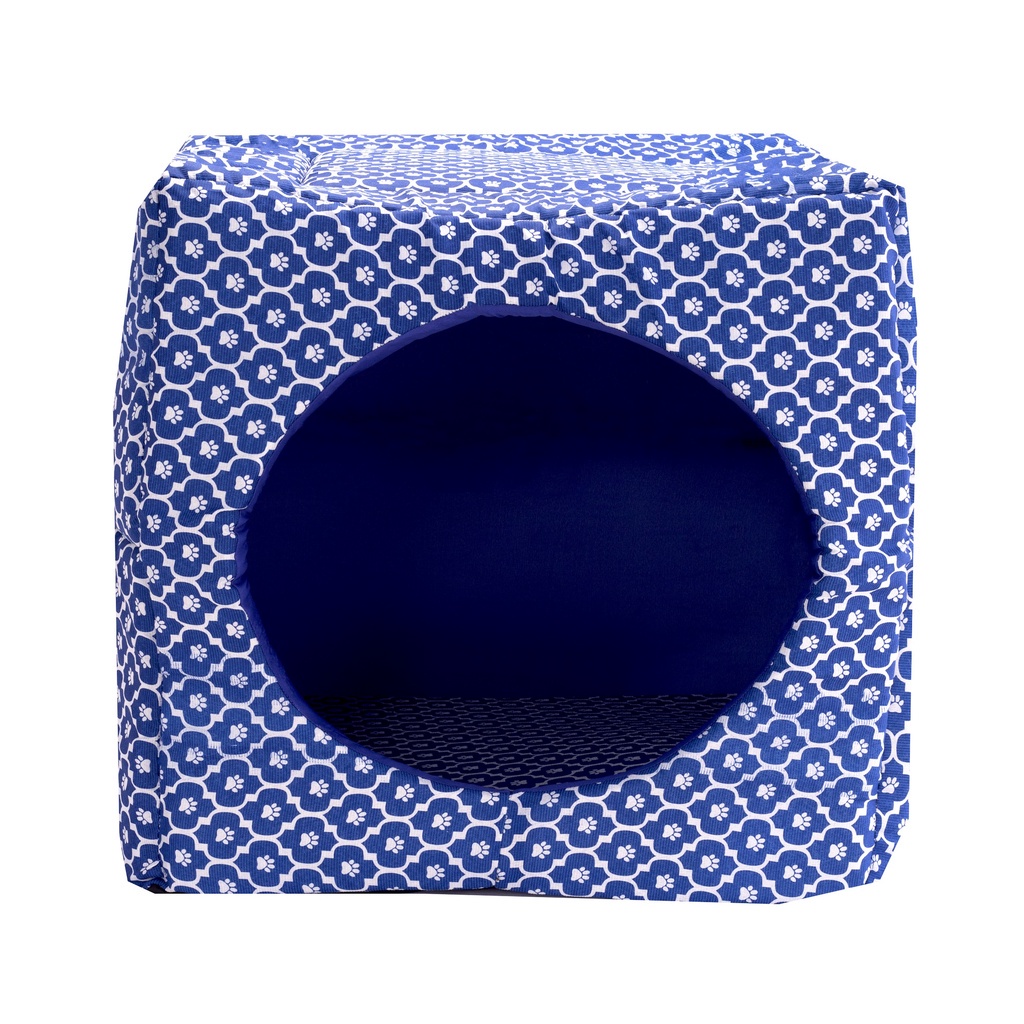 Cama Pet Oca Azul para Cachorros ou Gatos Tamanho: P | Shopee Brasil