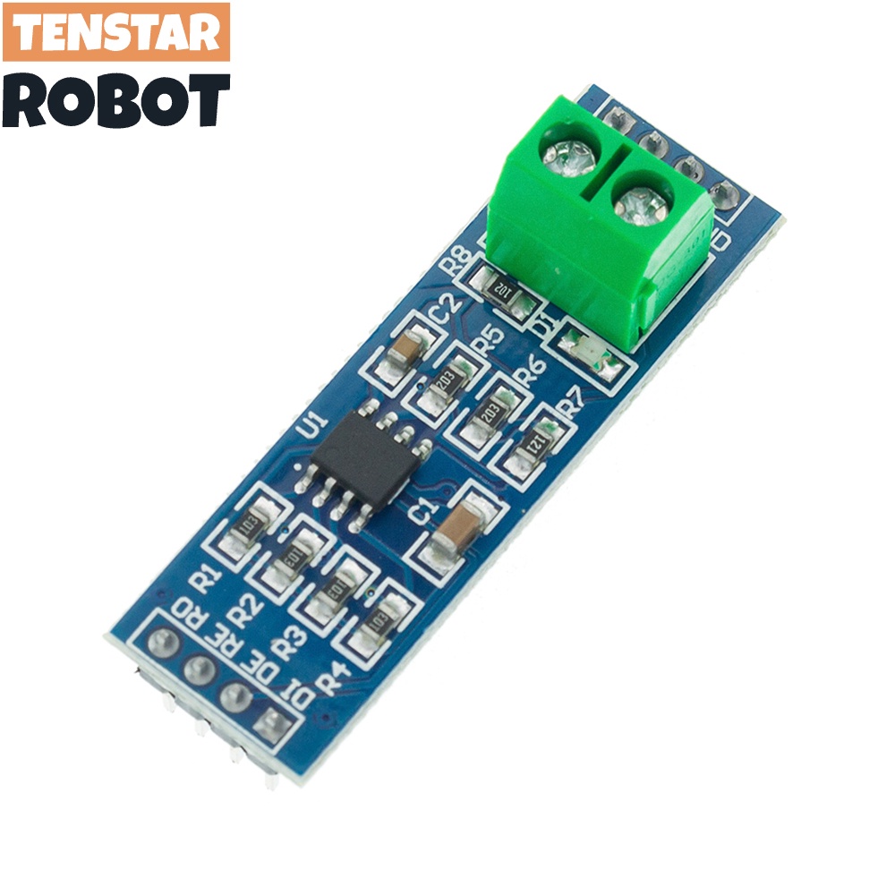 Módulo Conversor MAX485 RS-485 TTL Para RS485 MAX485CSA Arduino | Shopee Brasil