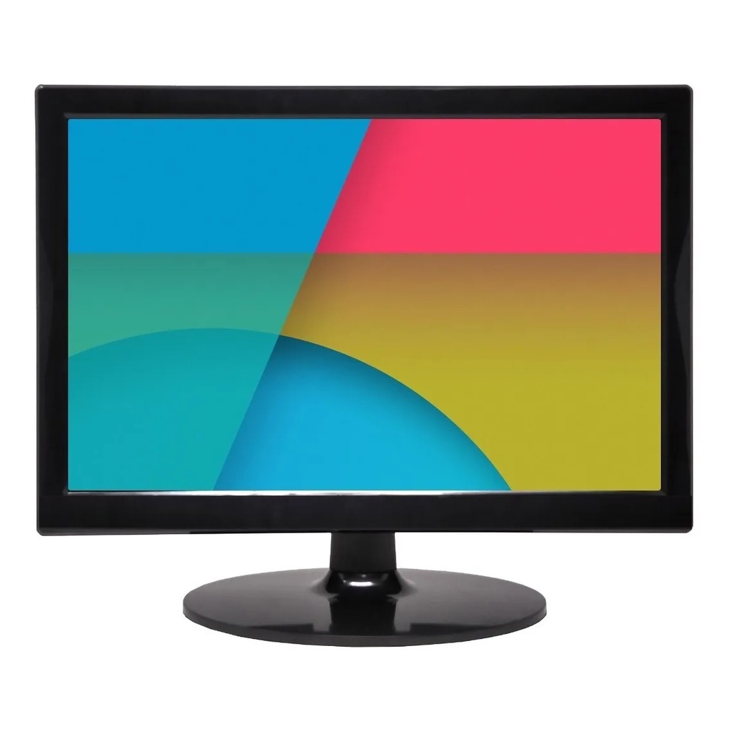 Monitor Led 15.6 Polegada Hdmi Vga Widescreen Pc Computador | Shopee Brasil