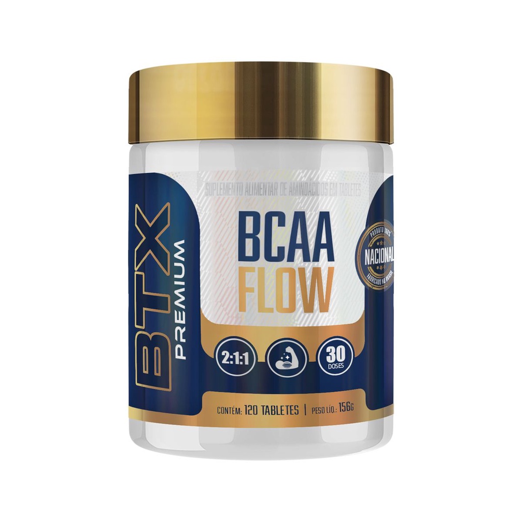 BCAA BTX 120 TABS - FLOW | Shopee Brasil
