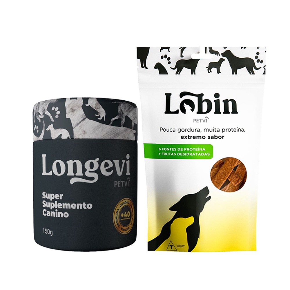 Kit Longevi + Lobin Super Suplemento | Shopee Brasil