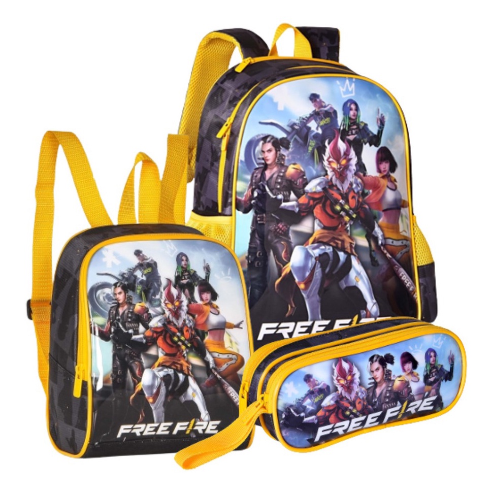Kit escolar Free Fire | Shopee Brasil