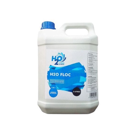 Clarificante H2O Clean Floc 5 Litros | Shopee Brasil