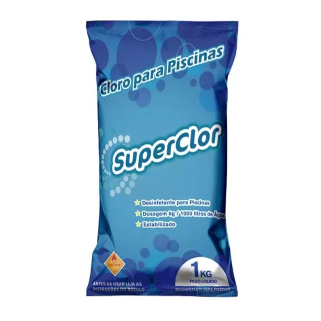 Cloro 1 Kg Clor Up Superclor Unidade | Shopee Brasil