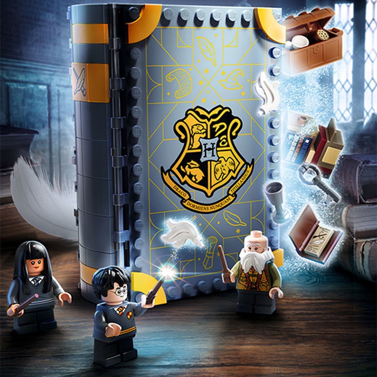 Lego 87083 Harry Potter Hogwarts Momento De Encanto Classe Livro Mágico ...