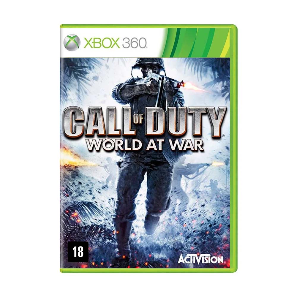 Call of Duty World at War (COD WWII) - Xbox 360 (Sem capa) | Shopee Brasil