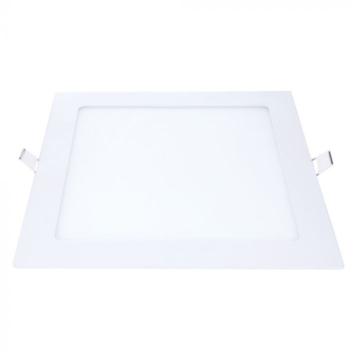 Luminária Paflon Led Embutir Quadrado 18w Branco 6500k Bivolt Luz Fria ...