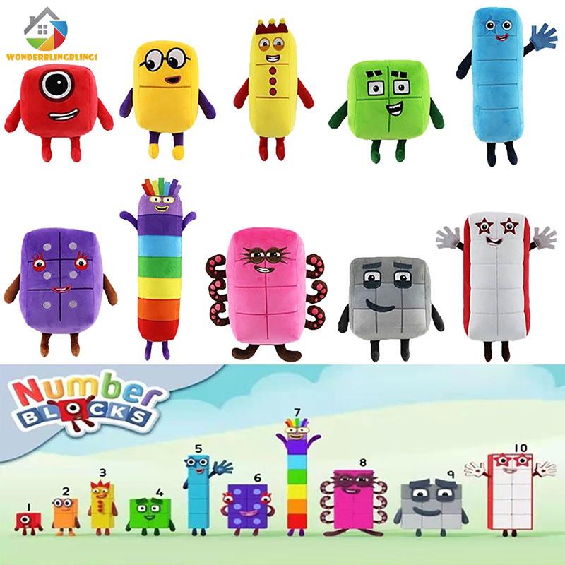 Brinquedos/Numberblocks Plush Stuffed Toys Educational Doll Number ...