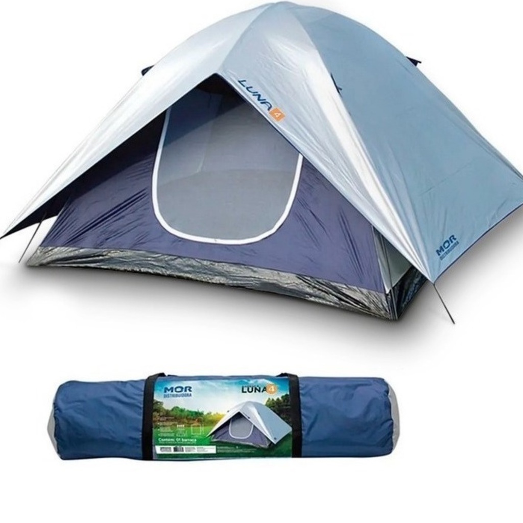 Barraca Camping 4 Lugares Inglu Acapamento | Shopee Brasil