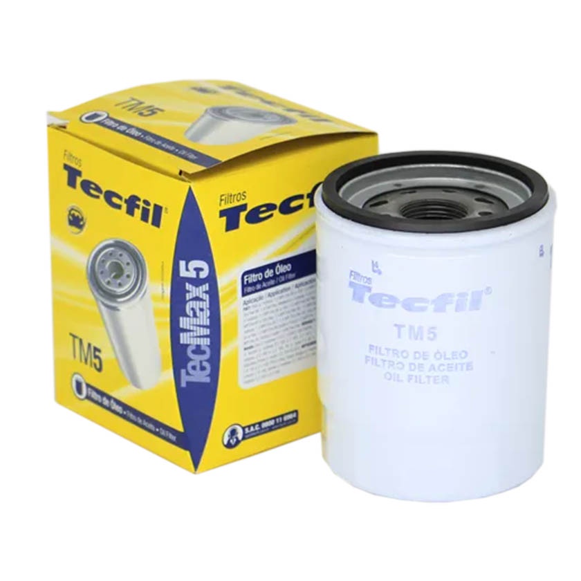 Filtro de Óleo Tecfil Modelo TM5 (PSL55,PSL78,PSL152,PSL166) | Shopee ...