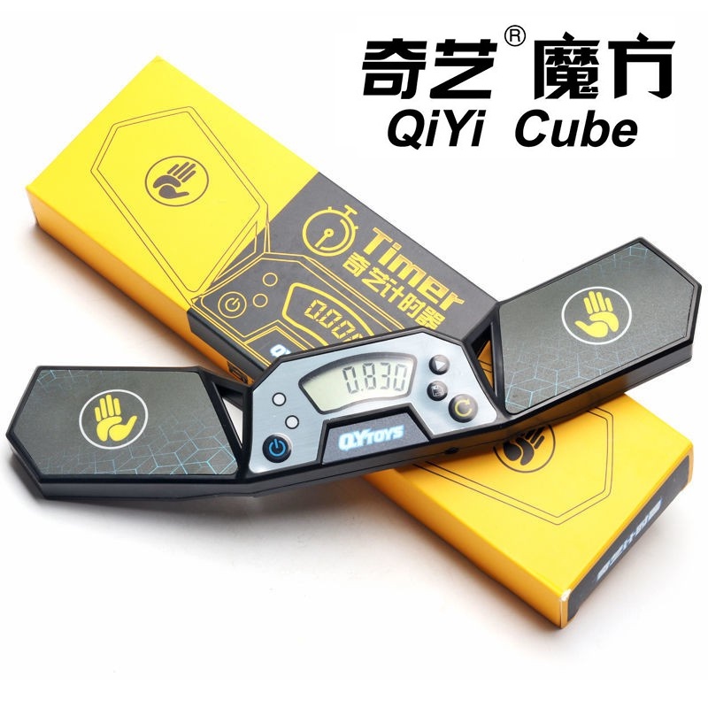 QiYi Timer Temporizador Magic Cube Timers Velocidade Cubo Magico Tempo ...