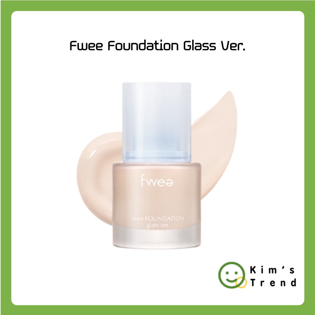 [Fwee] Foundation Glass Ver. SPF30 PA++ | Shopee Brasil